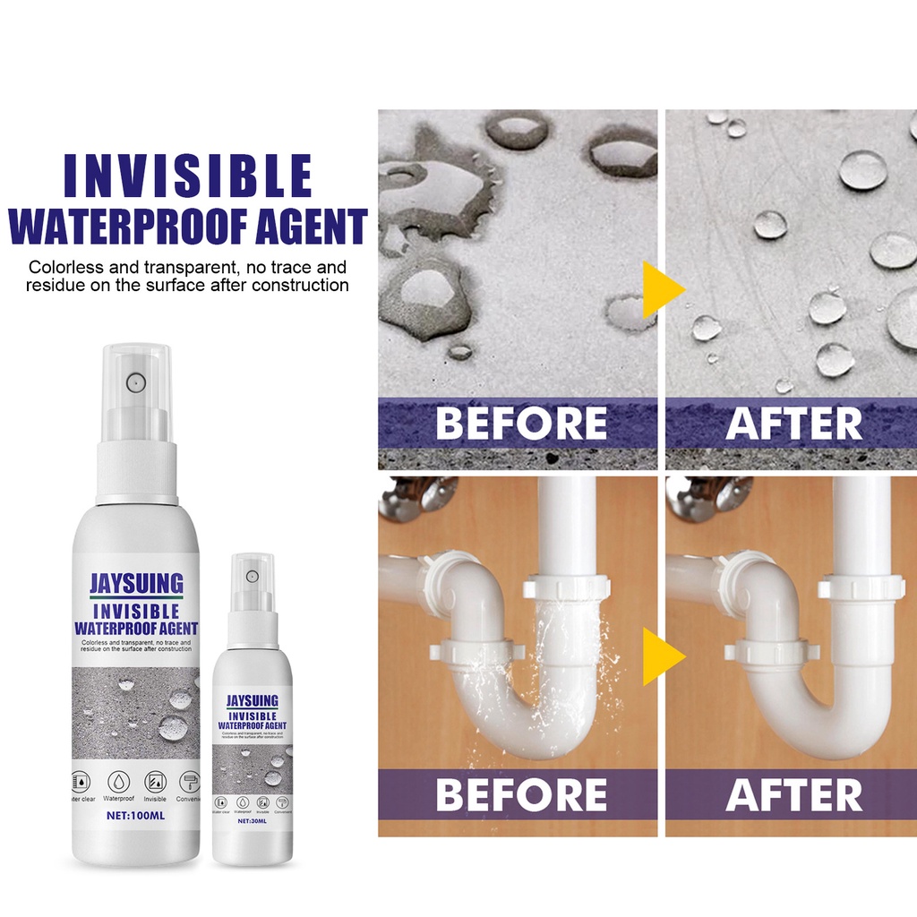 Chibel Jaysuing Invisible Waterproof Agent Toilet Permeable Nano ...