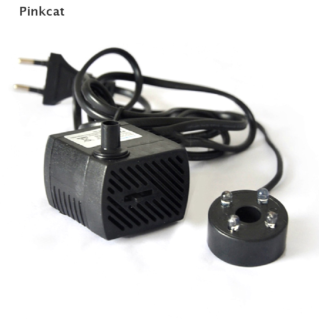 Pinkcat AC 220V 3W EU Plug Submersible Water Pump Aquarium Fountain Air ...