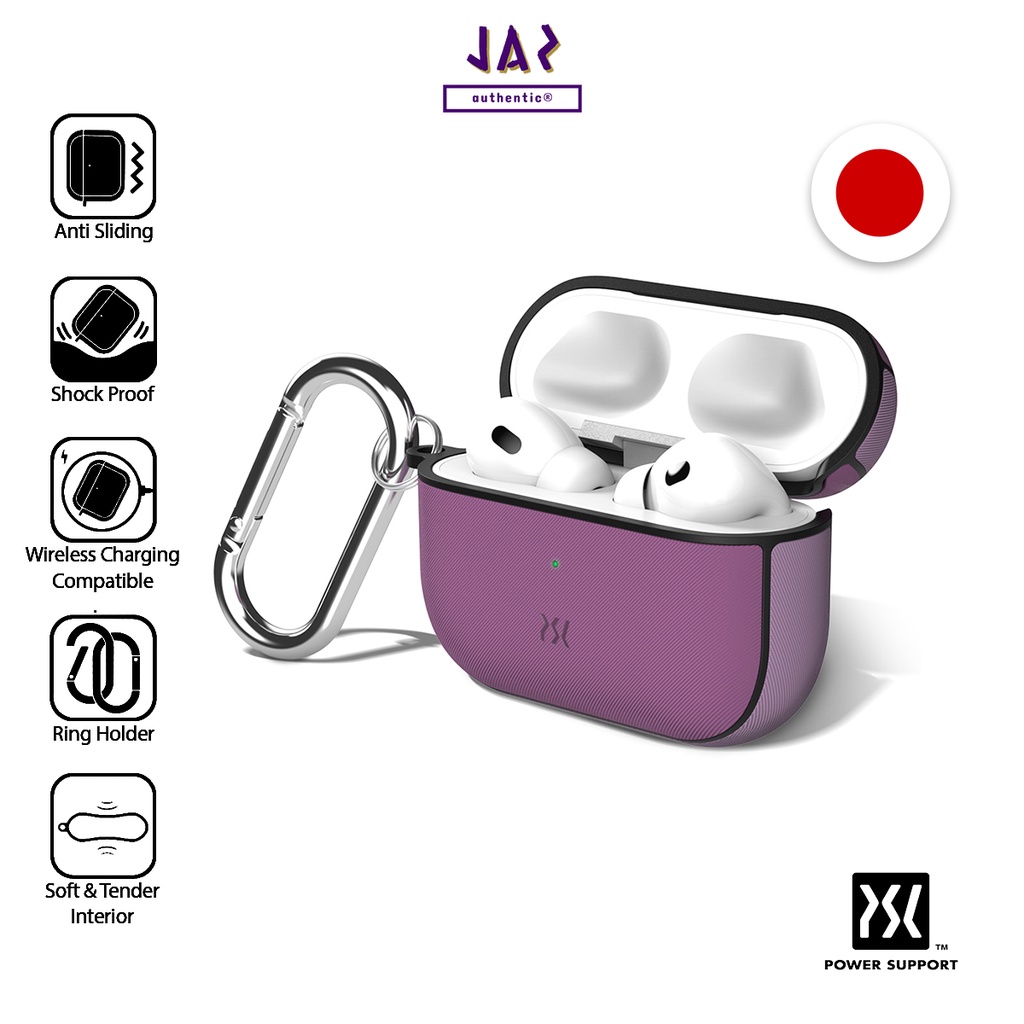 [Jaz Authentic] Power Support Air Jacket Case for AirPods Pro / AirPods ...