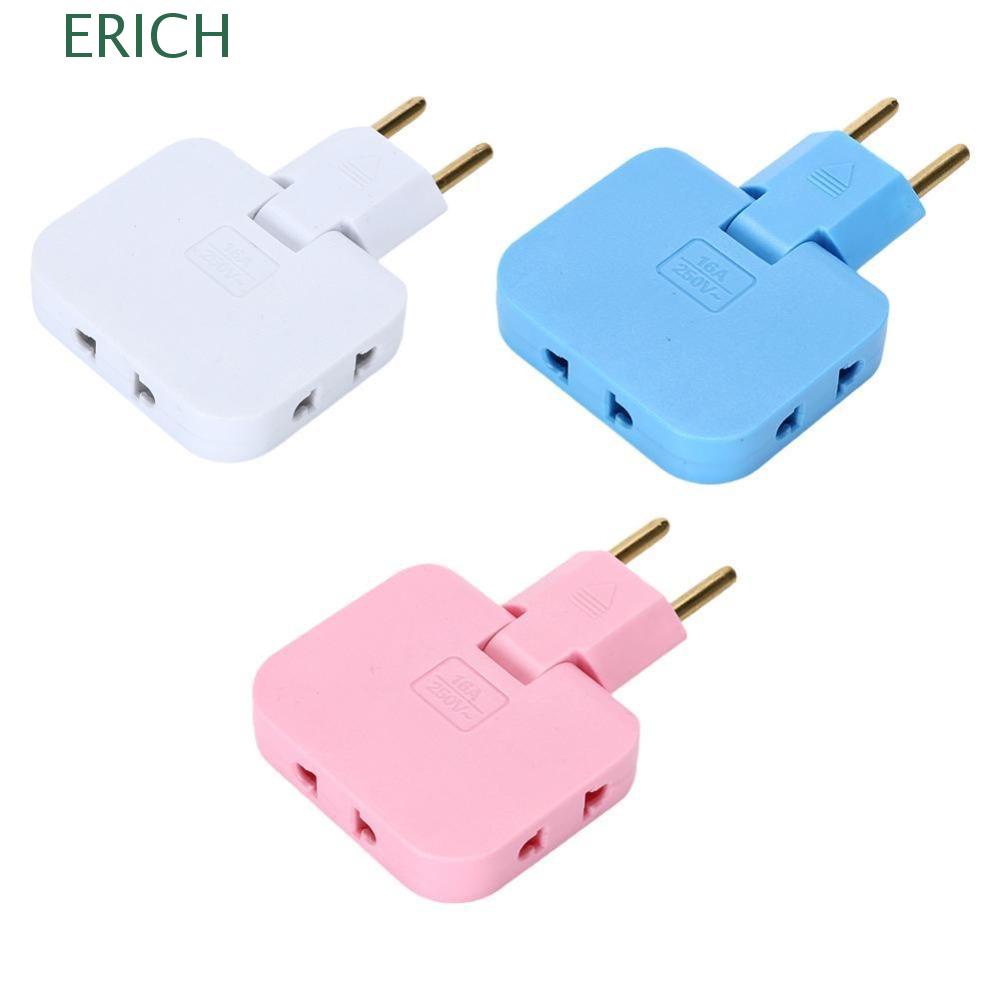 ERICH1 EU Plug Slim 3 In 1 180° Rotating Extension Adjustable Multi ...