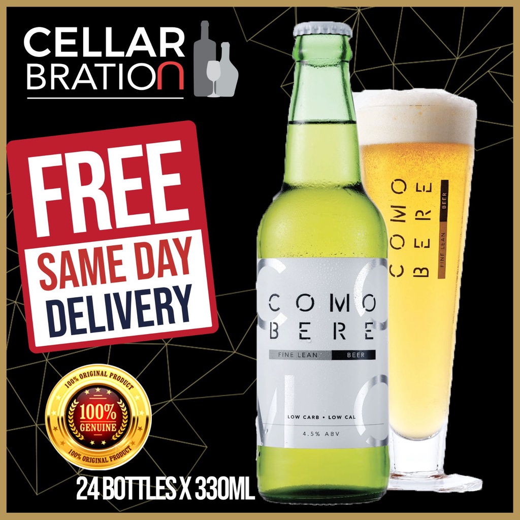 [BBE: 06/07/2024] Como Bere Beer (24 bottles x 330ml) | Shopee Singapore