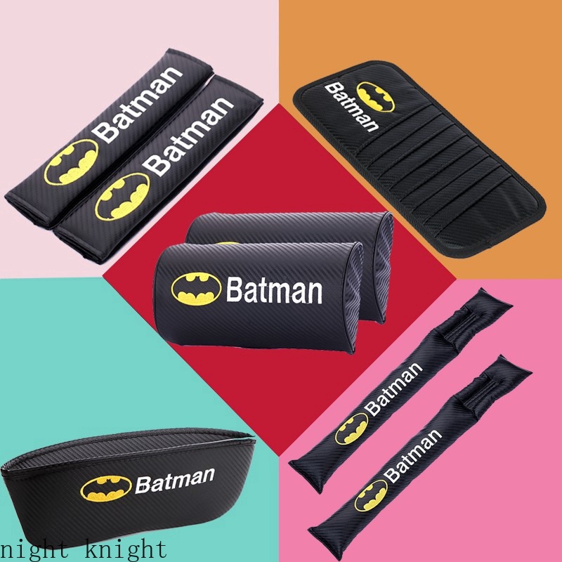 Batman Batman Car Seat Belt Cover Headrest Gap Leak-Proof Plug Strip ...