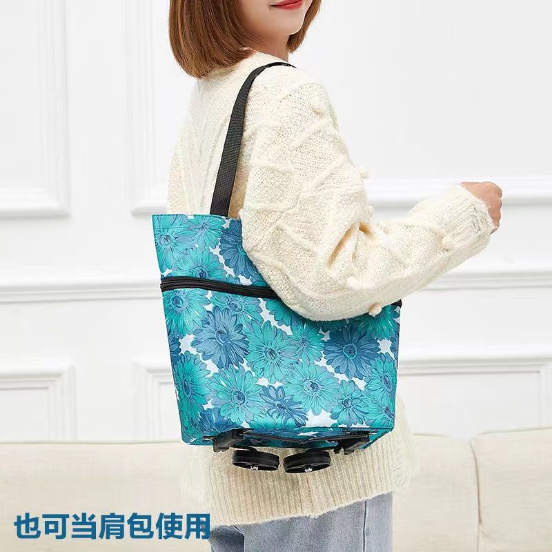 Popular Portable Shopping Cart Shopping Bag Hand-Pulled Shopping ...