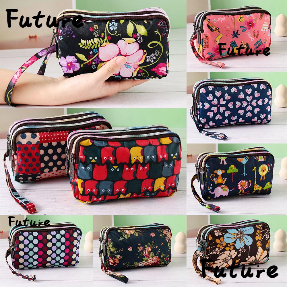 FUTURE Fashion Cell Phone Bags Card Holder Small Clutch Women Flower ...