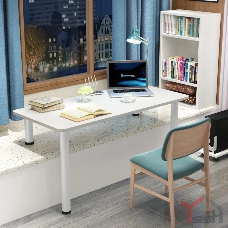 YSSH Study Table Bay Window Table 2.5 Thick Office Desk Household ...