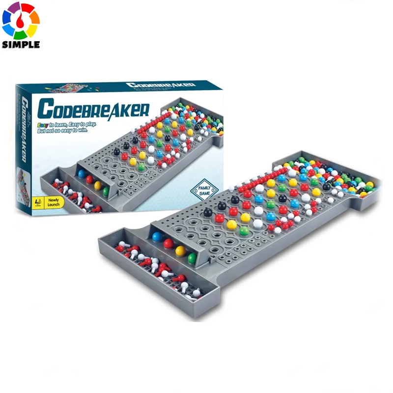 Code Breaking Mastermind Puzzle Family Board Game Toy For Kids Children | Shopee Singapore
