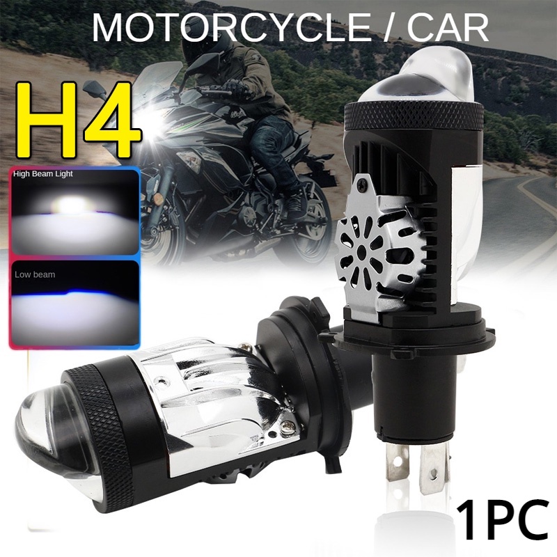 Car Headlamp Automotive Motorcycle Headlights Dual Lens Headlights H4 ...