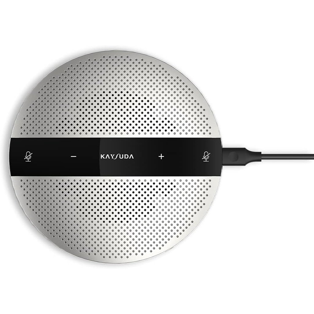 KAYSUDA USB Speaker Phone 360° Omnidirectional Microphone Portable ...