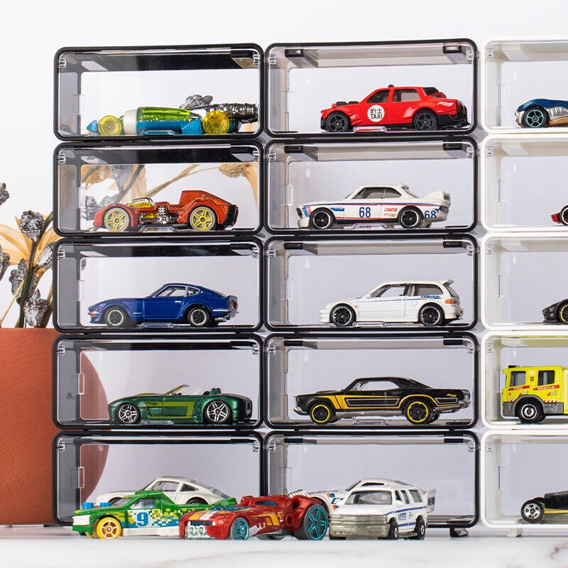 Hot Wheels Collection Box Dust Box Display Box Patchwork Skid Resistant ...