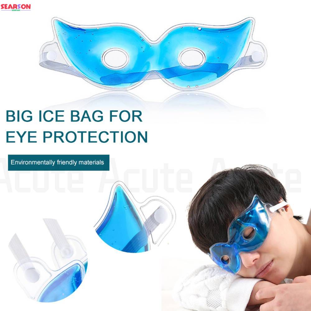 New Cooling Ice Eye Shade Fatigue Relief Remove Dark Circles Cold Sleep ...