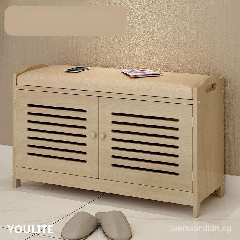 [In stock]YOULITE Shoe Rack Entrance Change Shoe Stool Shoe Cabinet ...