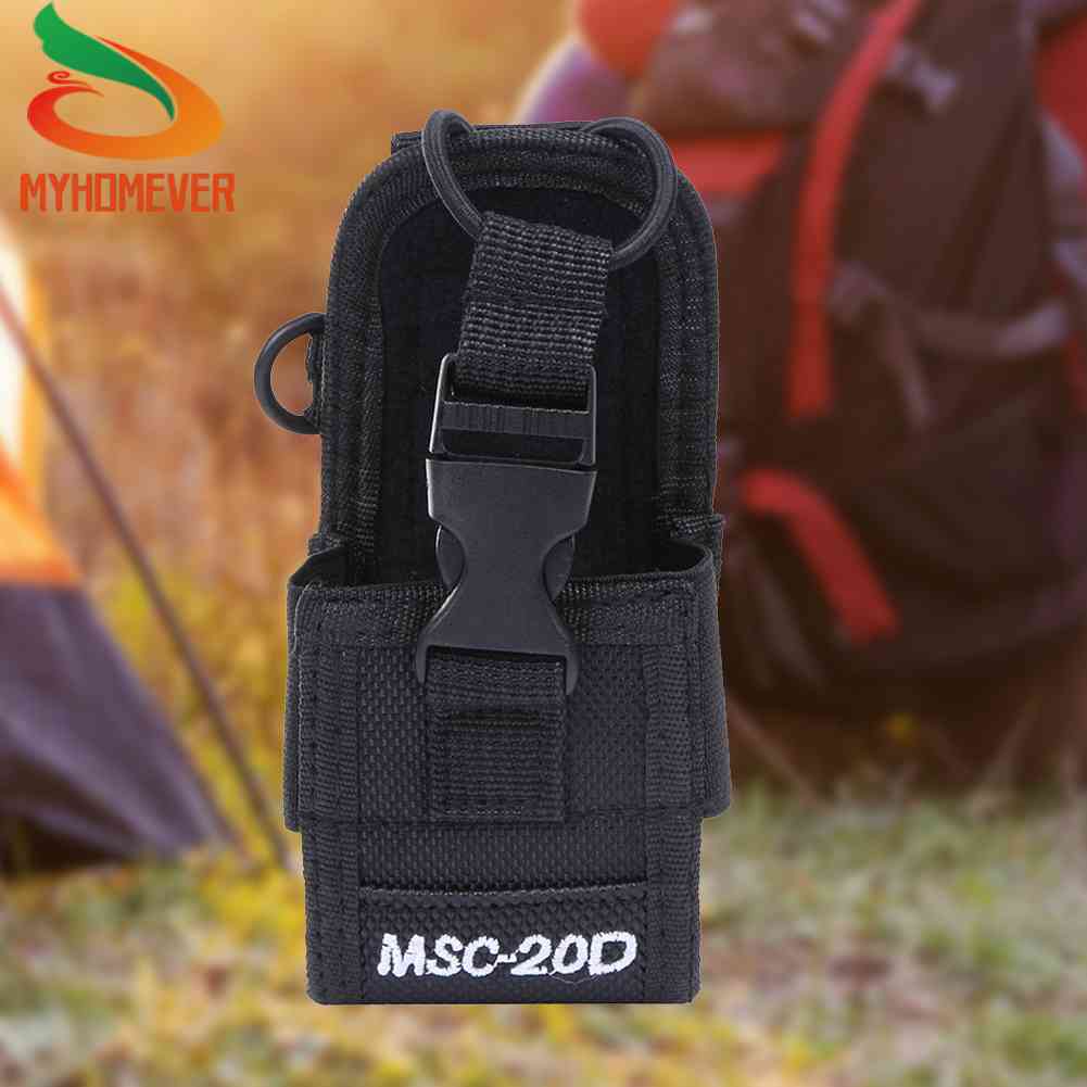 MSC-20D Walkie talkie Bag Case Holder for Kenwood BaoFeng UV-5R BF-888S ...