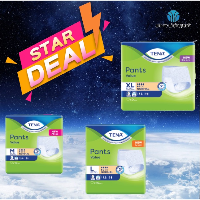 TENA Pants Value - M/L/XL | Shopee Singapore