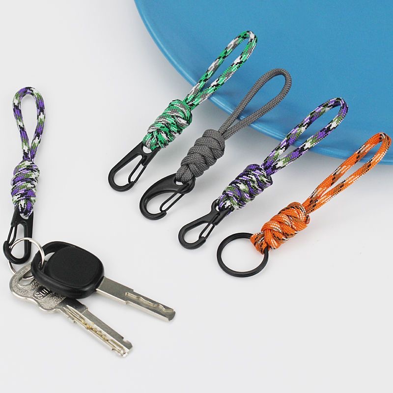 Outdoor Rope Camera Anti-lost Lanyard Climb Keychain Wrist Rope ...