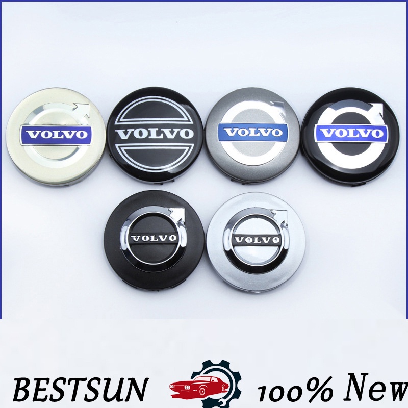 Volvo Wheel Cap New Hub Center Label 63mm 65mm Tire Label Steel Rim ...