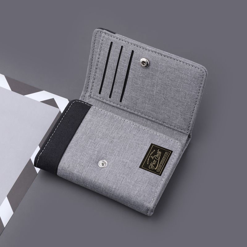 [Shipped on the same day] canvas wallet men's 30% discount short female ...
