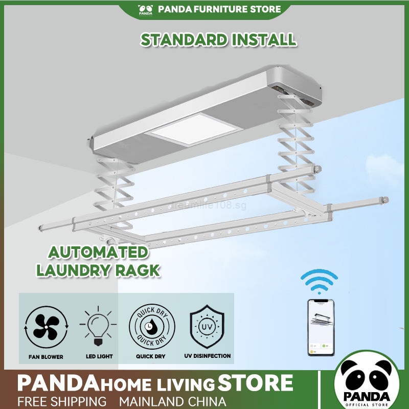 PANDA Laundry Rack Automated Smart Laundry System With Standard ...