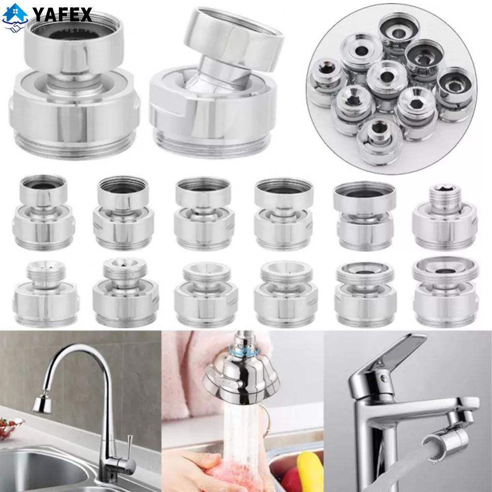 Bathroom Sink Faucet Adapter Chrome Plated Brass 360 Degree Swivel Tap ...
