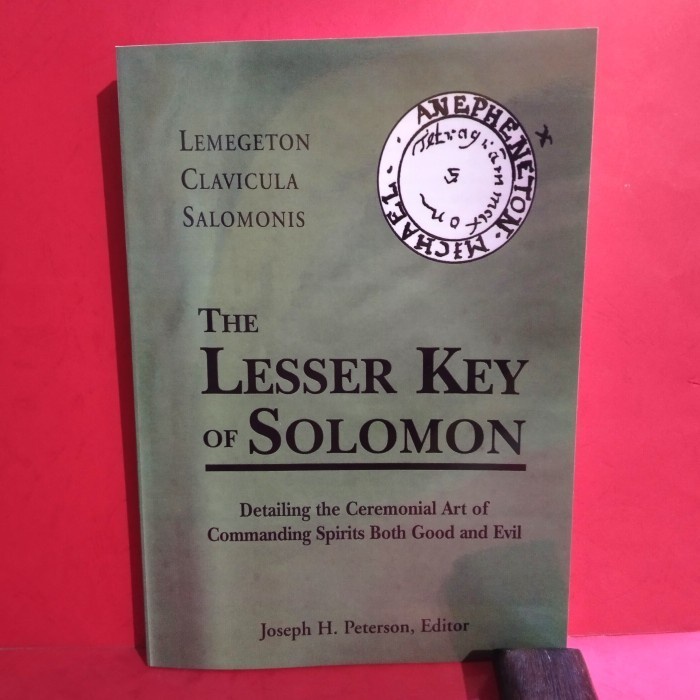 THE LESSER KEY OF SOLOMON GOETIA | Shopee Singapore