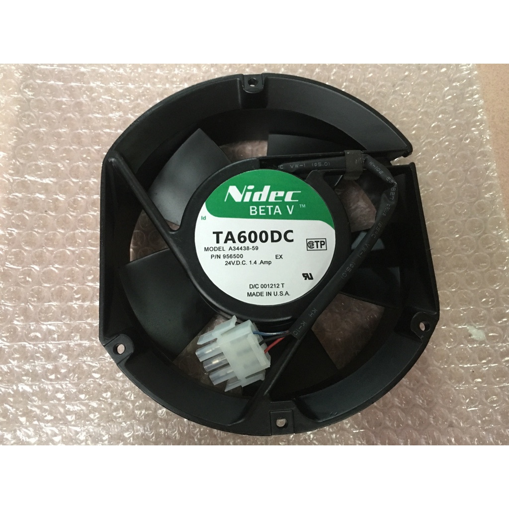 Big Sale Nidec TA600 A34438-59 EX 24V 1.4mp UPS Power Fan UQQH | Shopee ...