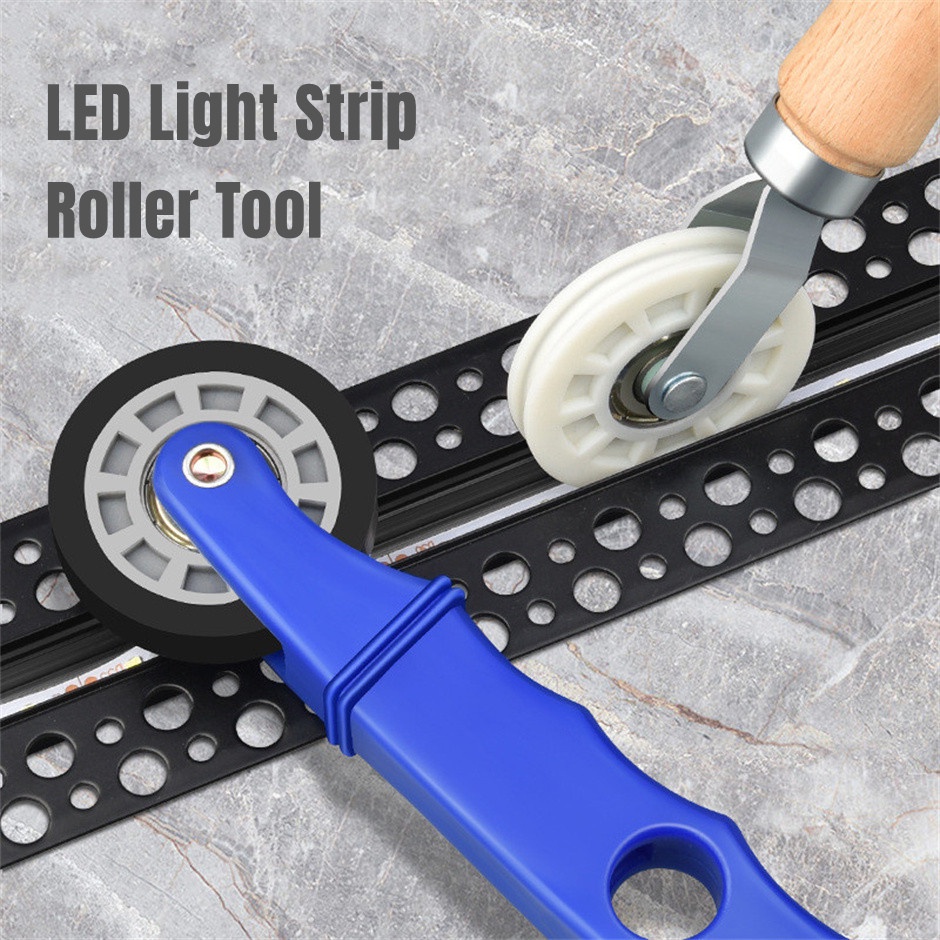 Wooden Handle Roller Tool LED Strip Light Installation Tool 6-10mm for ...