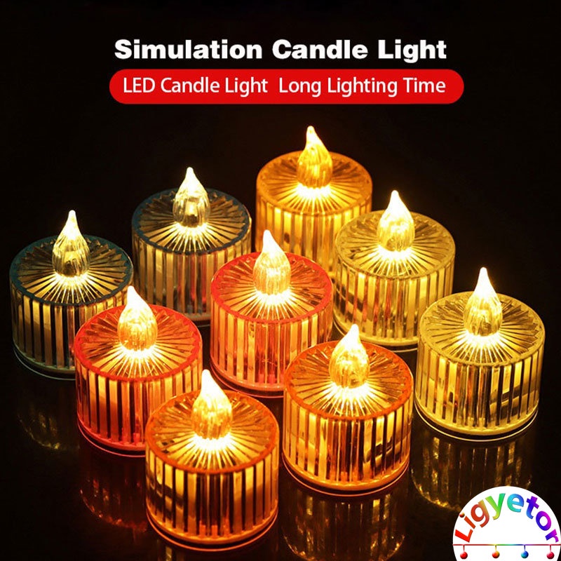 Ligyetor Ramadan LED Candle Light Rays Tea Light Home Decor Light ...