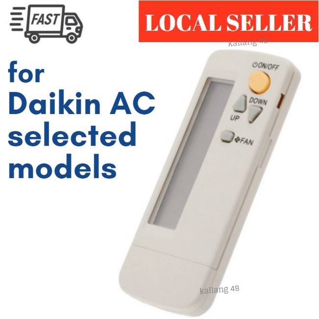 [PRO+GUARD] Replacement DAIKIN Air Con Remote Control BRC4C151 BRC4C152 ...
