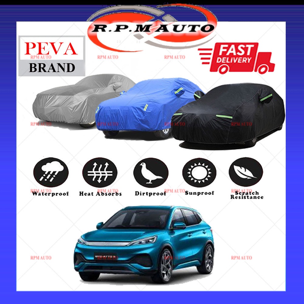 BYD ATTO 3 PEVA Cover Outdoor Protection Resistant Water Proof Rain ...
