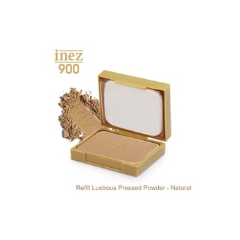 Inez Lustrous Pressed Powder (Refill With Puff) | Shopee Singapore