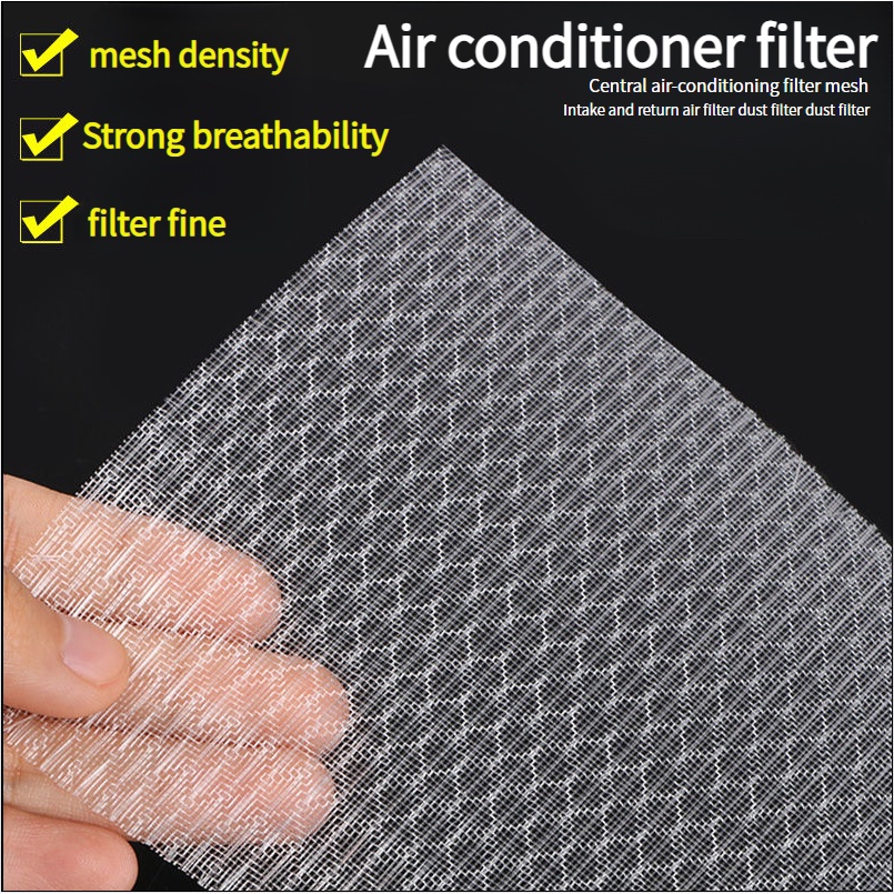 Central Air Conditioning Filter Mesh Inlet Back Outlet Net Dust-Proof ...