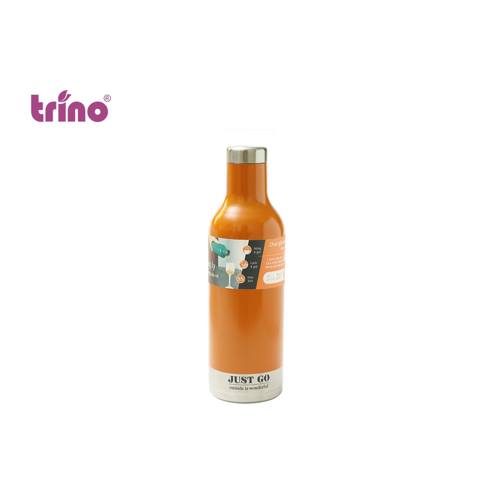 IMat Trino stainless steel 304 thermos bottle keeps hot and cold for 8 ...