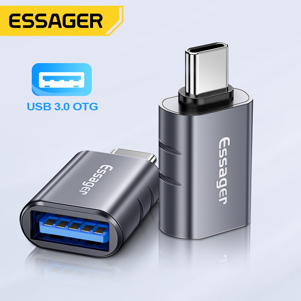 Essager USB Type C OTG Adapter Type-C USB-C Male To USB 3.0 Female ...