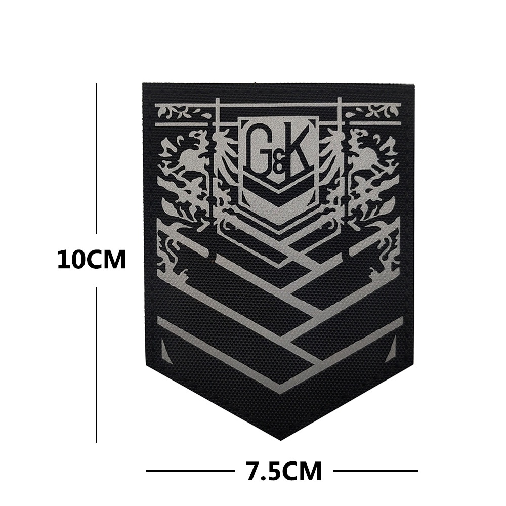 Velcro Patch Anime Girls Frontline Morale Badge Reflective Velcro Badge ...