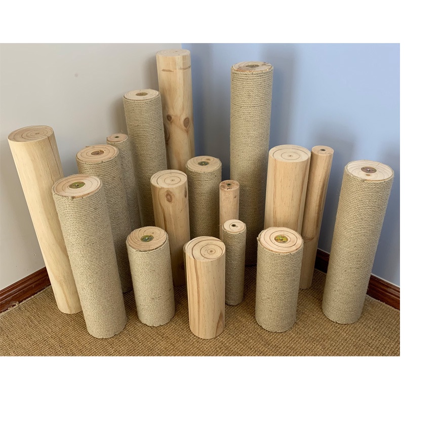 Superd Solid Wood Pillar Cat Climbing Frame Grinding Claw Sword Hemp ...