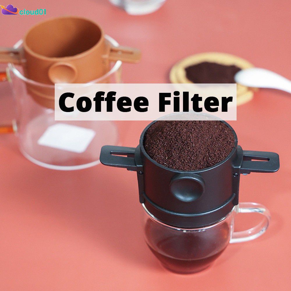 304 Stainless Steel Portable Coffee Filter Drip Coffee Tea Holder ...