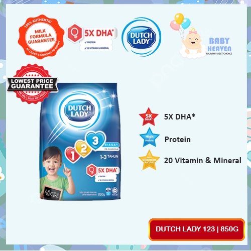 [SGInstock] Dutch Lady milk formula 850g single pack (NEW PACKAGING ...
