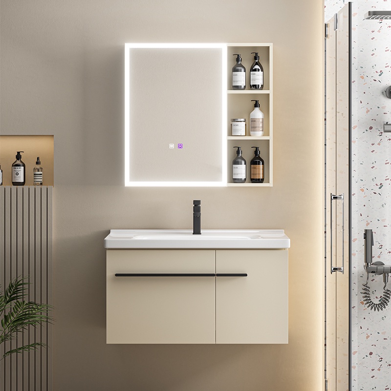 SIMILAR Factory Space Aluminium Cabinet Bathroom Vanity | Shopee Singapore