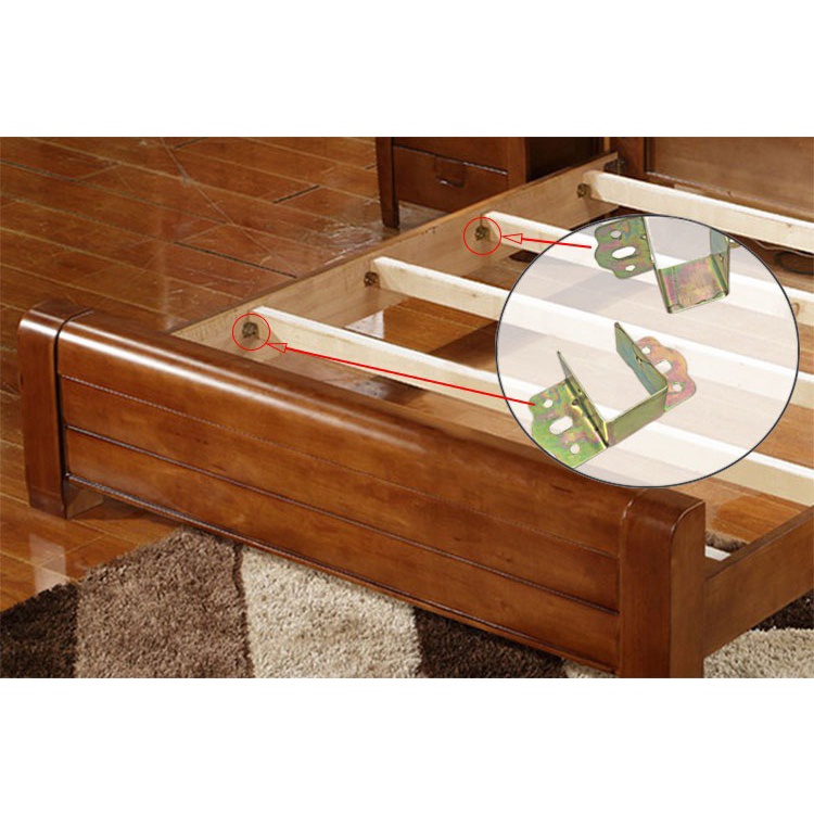 Bed Frame U Bracket / Bed Hinge / U Shaped Bed Beam Connector ...