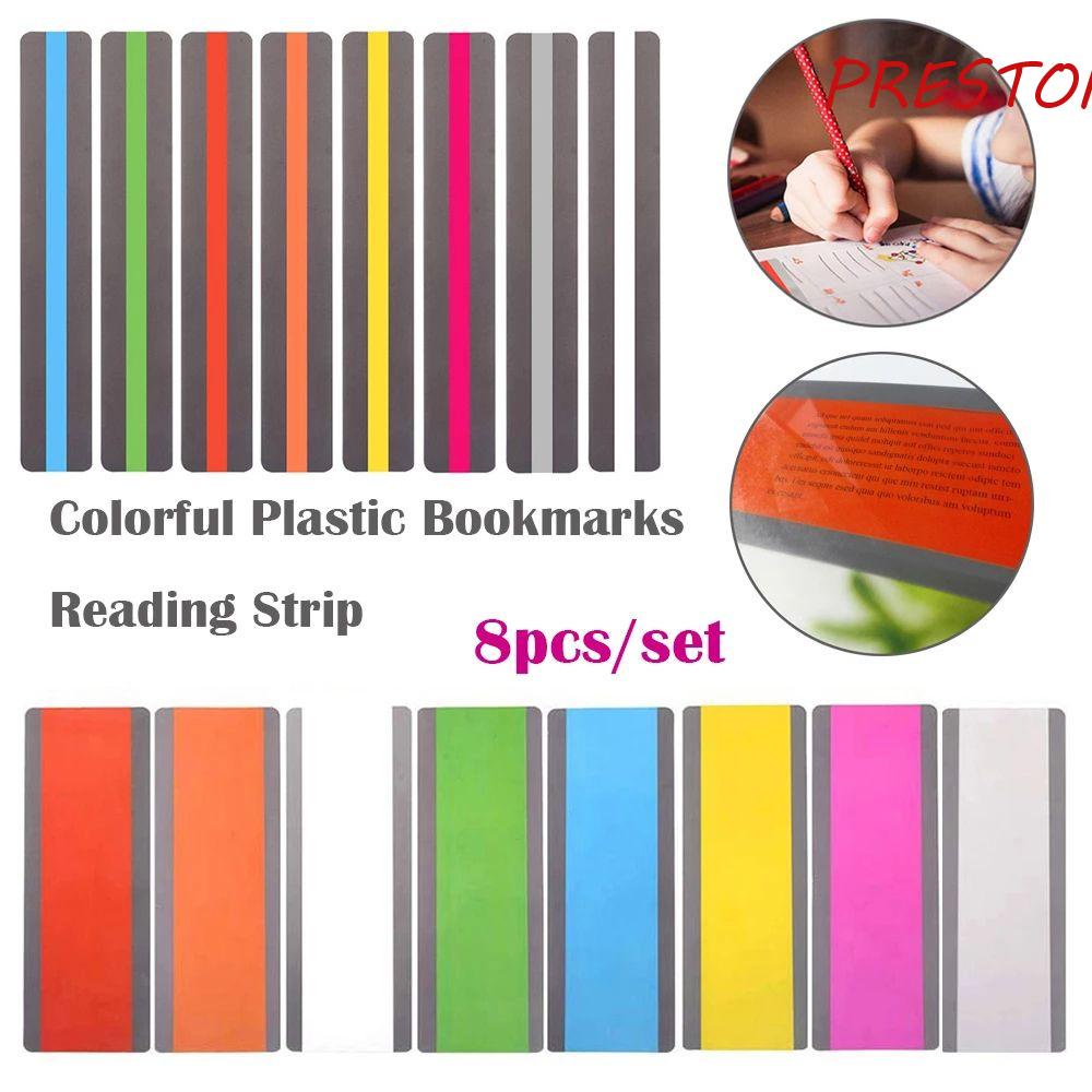 PRESTON Reading Guide Strip for Crystal Children Plastic Reading ...