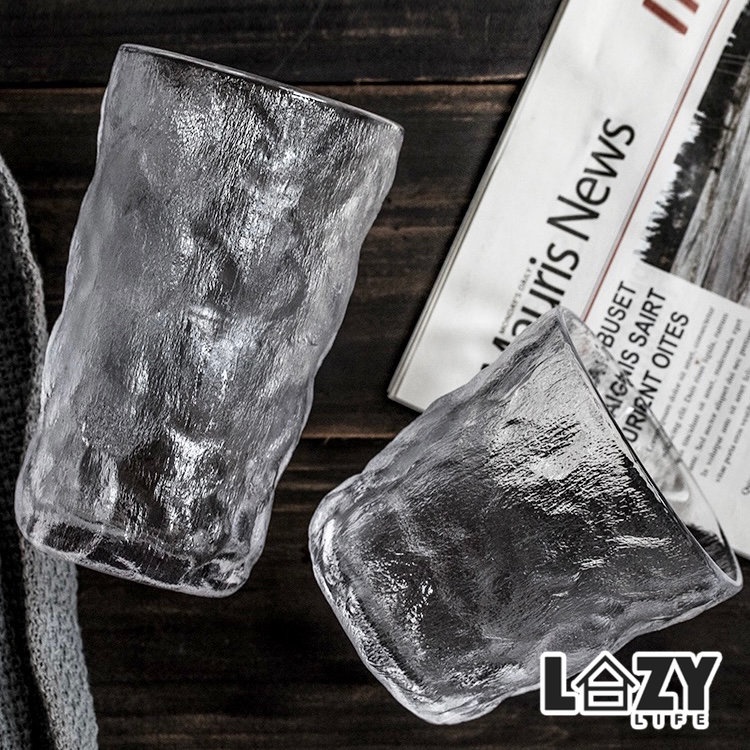 [SG LOCAL] Glacier Glass Cup Designed Strong Quality Glass Bottle ...