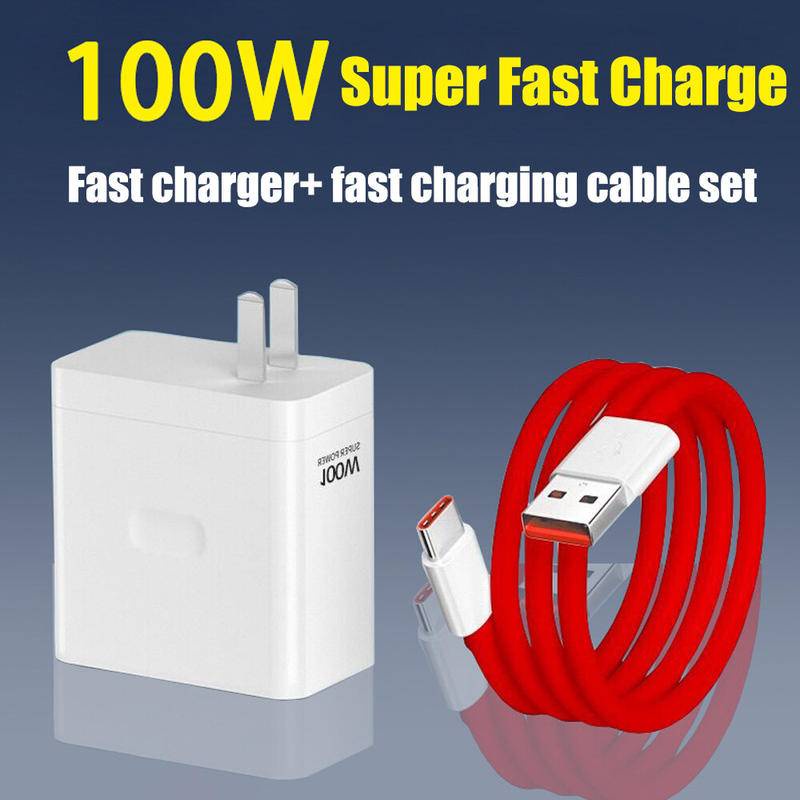 【Ready Stock】For Oneplus 1+100W US Warp Charger With 1m USB Type-C ...