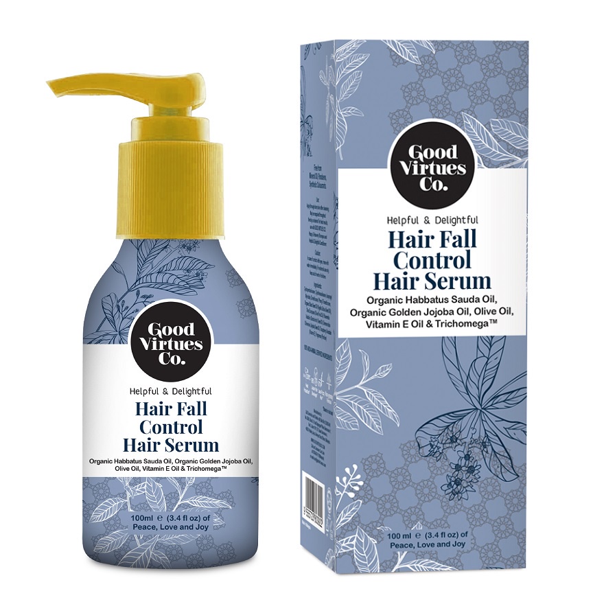 GVC Good Virtues Co. Hair Fall Control Hair Serum 100ml (3922) | Shopee ...