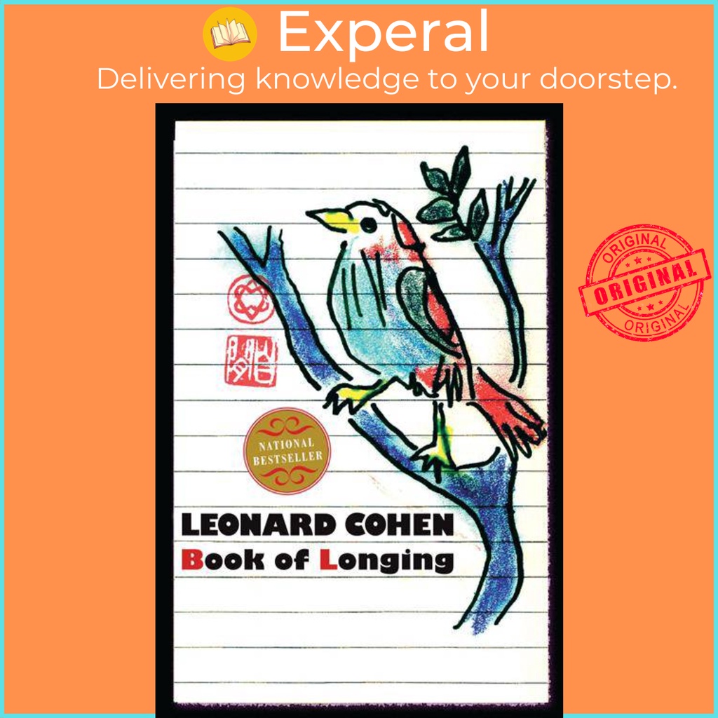 Book of Longing by Leonard Cohen (US edition, paperback) | Shopee Singapore