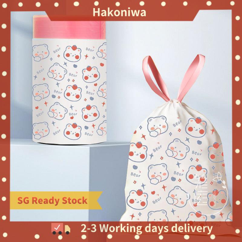 [SG Stock] Cartoon Themed Extra-Large Plastic Bag Thickened Drawstring ...