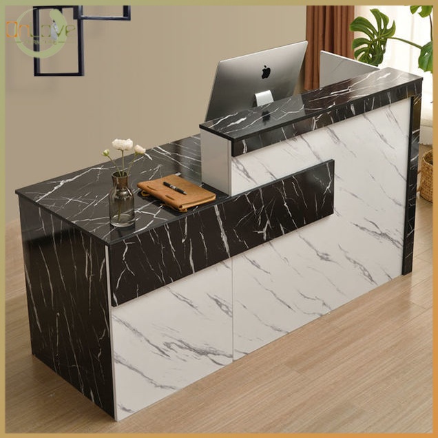Modern cashier counter reception desk corner bar counter consultation ...