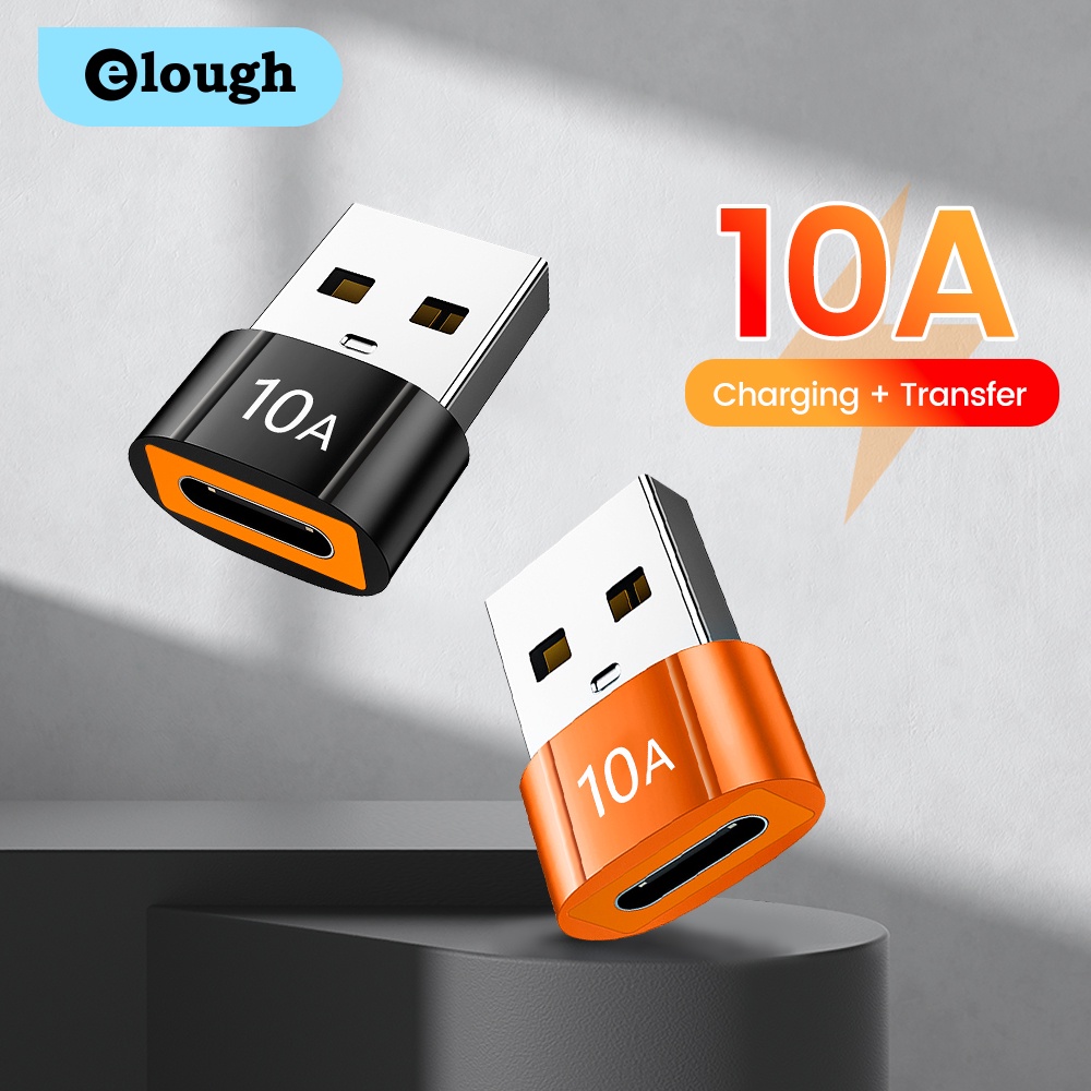 Elough USB C 3.0 Type-C OTG Adapter Type C Female to USB Male Converter ...