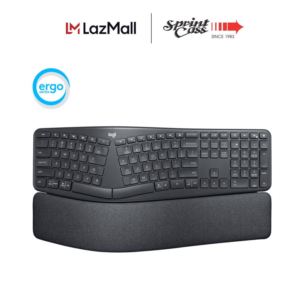 Logitech Ergo K860 Wireless Split Keyboard | Shopee Singapore