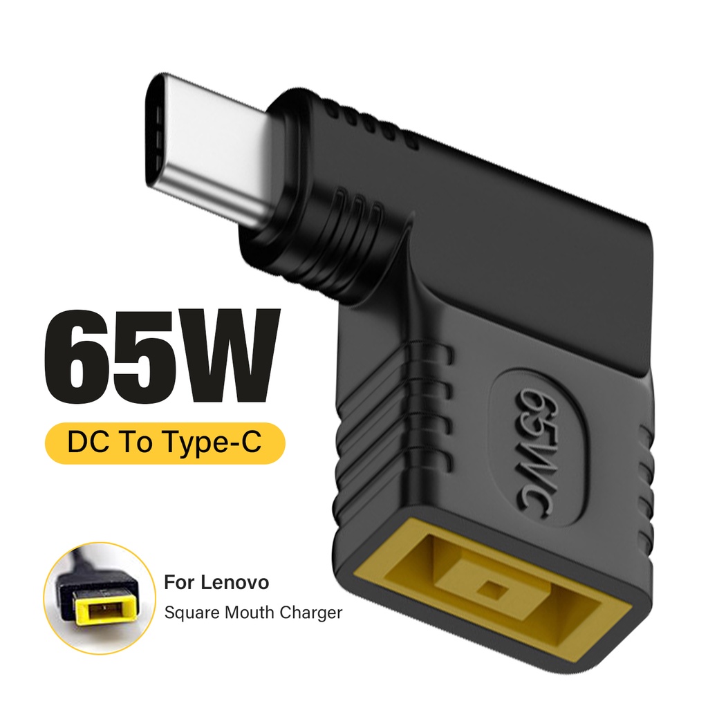 PD 65W Laptop Power Charger Supply Adapter Connector USB Type-C Female ...