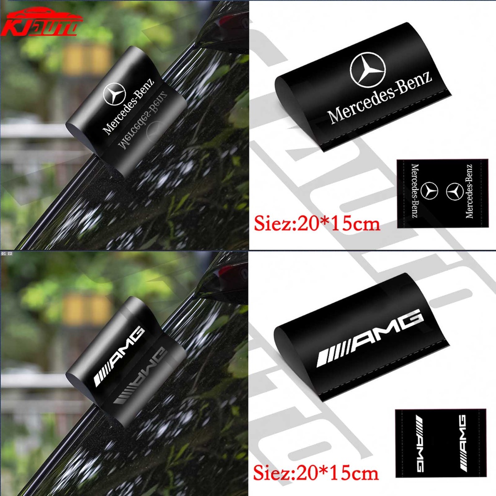 NEW Mercedes Benz Car Sticker Wash Label Style Trunk Door Decals PVC ...