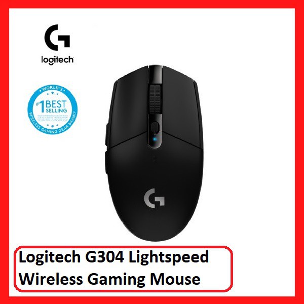 Logitech G304 USB Receiver Wireless Lightspeed Gaming Mouse | Hero Sensor | Shopee Singapore